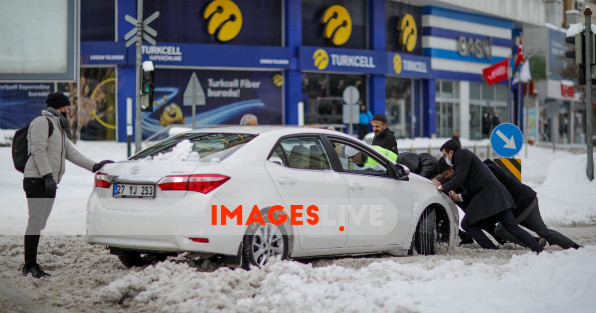 ImagesLive - Snow Storms And Extreme Cold Weather Across Turkey