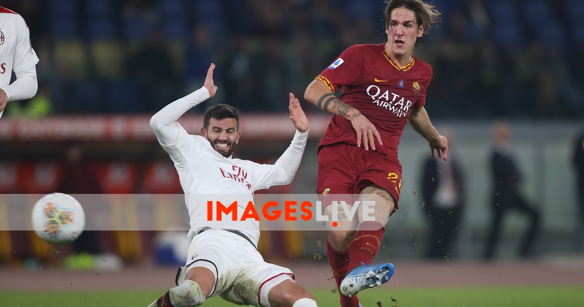 ImagesLive - SERIE A SOCCER MATCH: AS ROMA VS AC MILAN, ROME, ITALY ...