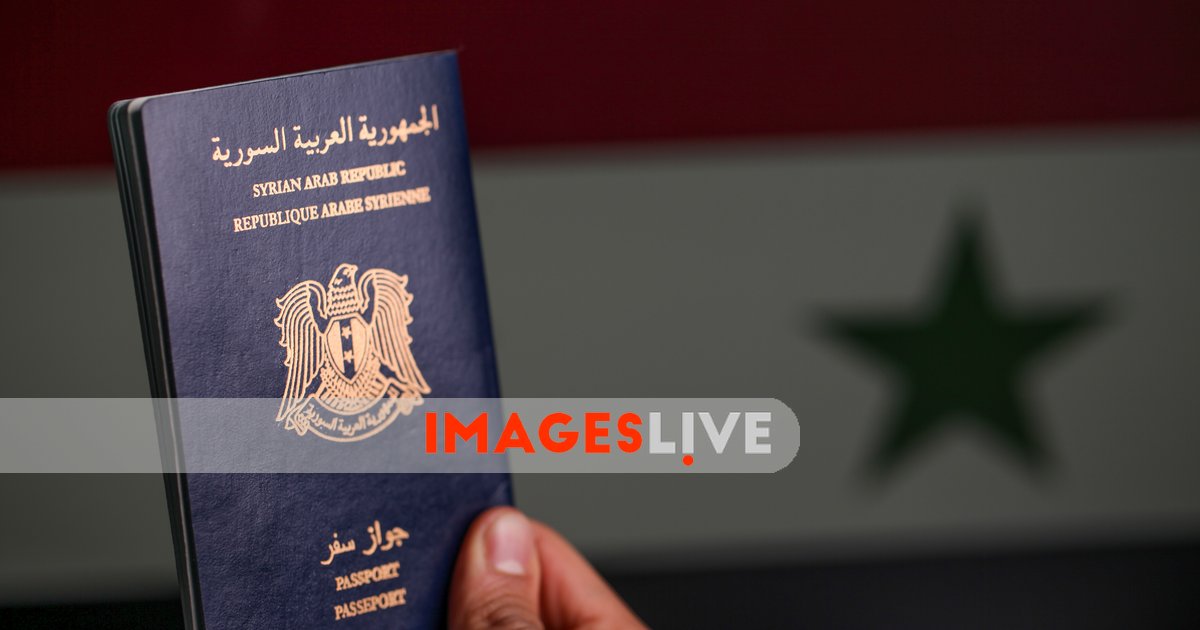 ImagesLive - Passport Of The Syrian Arab Republic